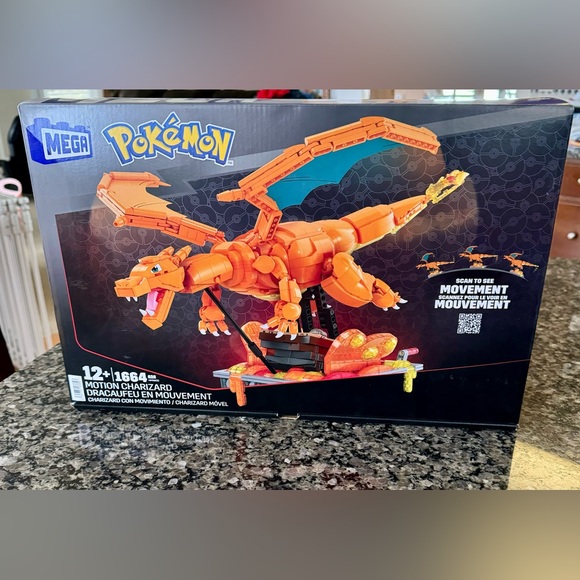 Toys | New Mega Construx Pokmon Motion Charizard Building Set | Poshmark